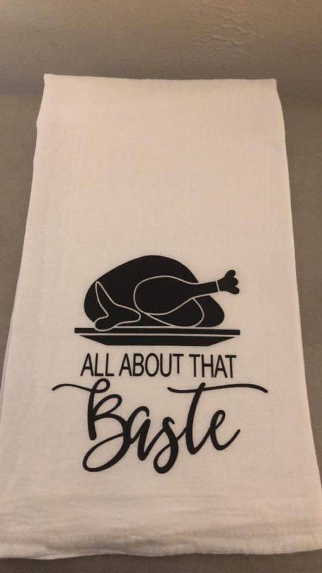 All About That Baste Kitchen Towel - Etsy