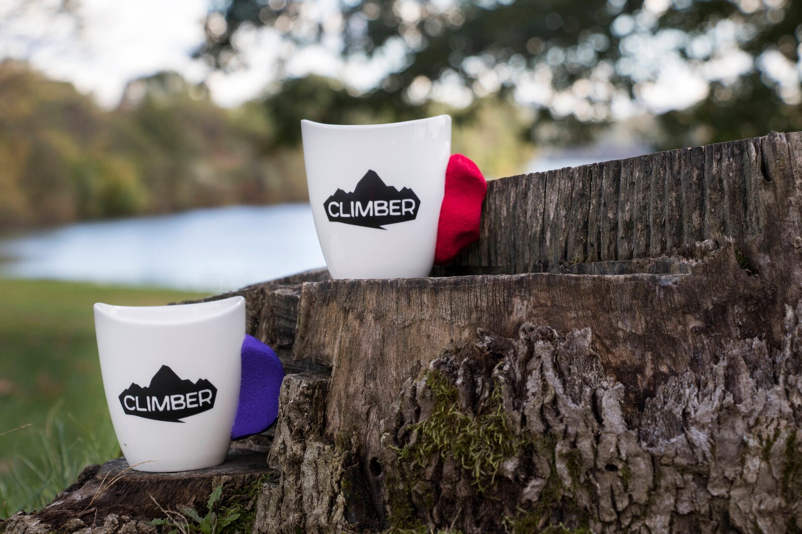 Rock Climbing Mug With Logo, Climber Gift Mug, Outdoors Lover - Etsy