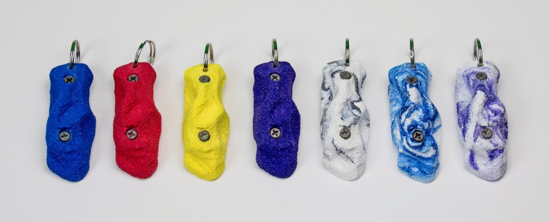 Rock Climbing Keychain - Etsy