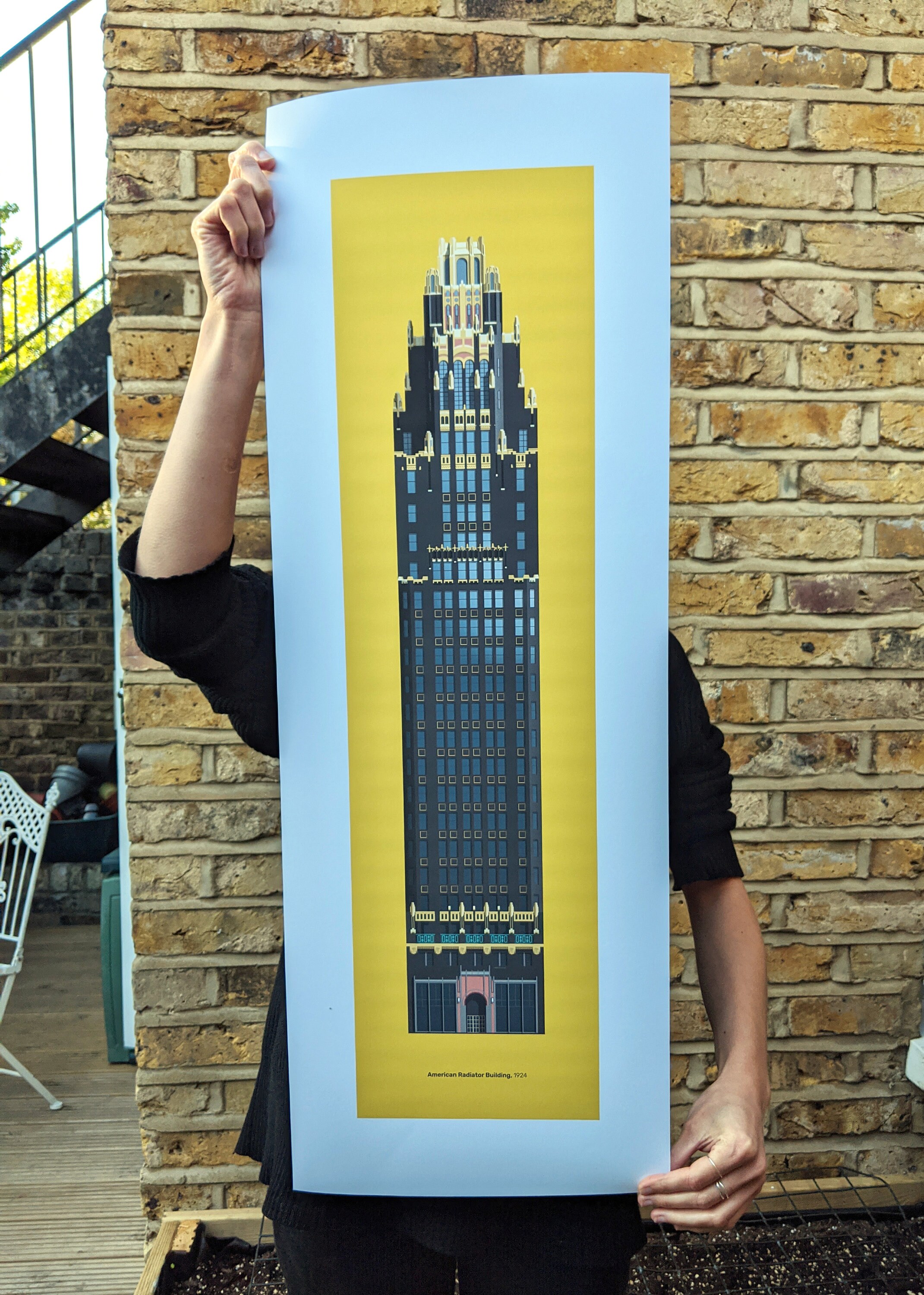 American Radiator Building / Bryant Park Hotel Print New - Etsy