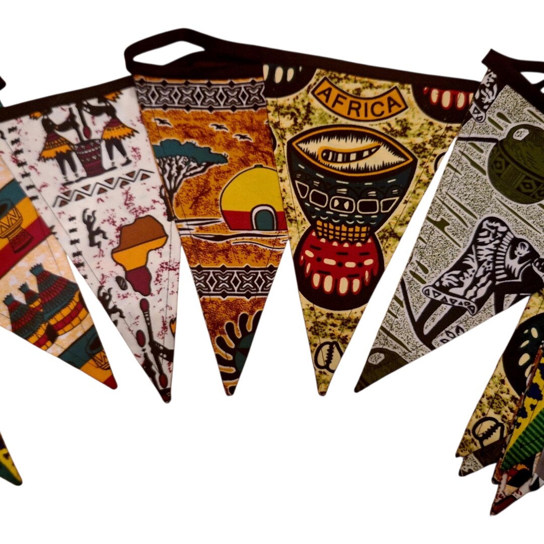 African Print Inspired Traditional African Symbols, Geometric Patterns ...