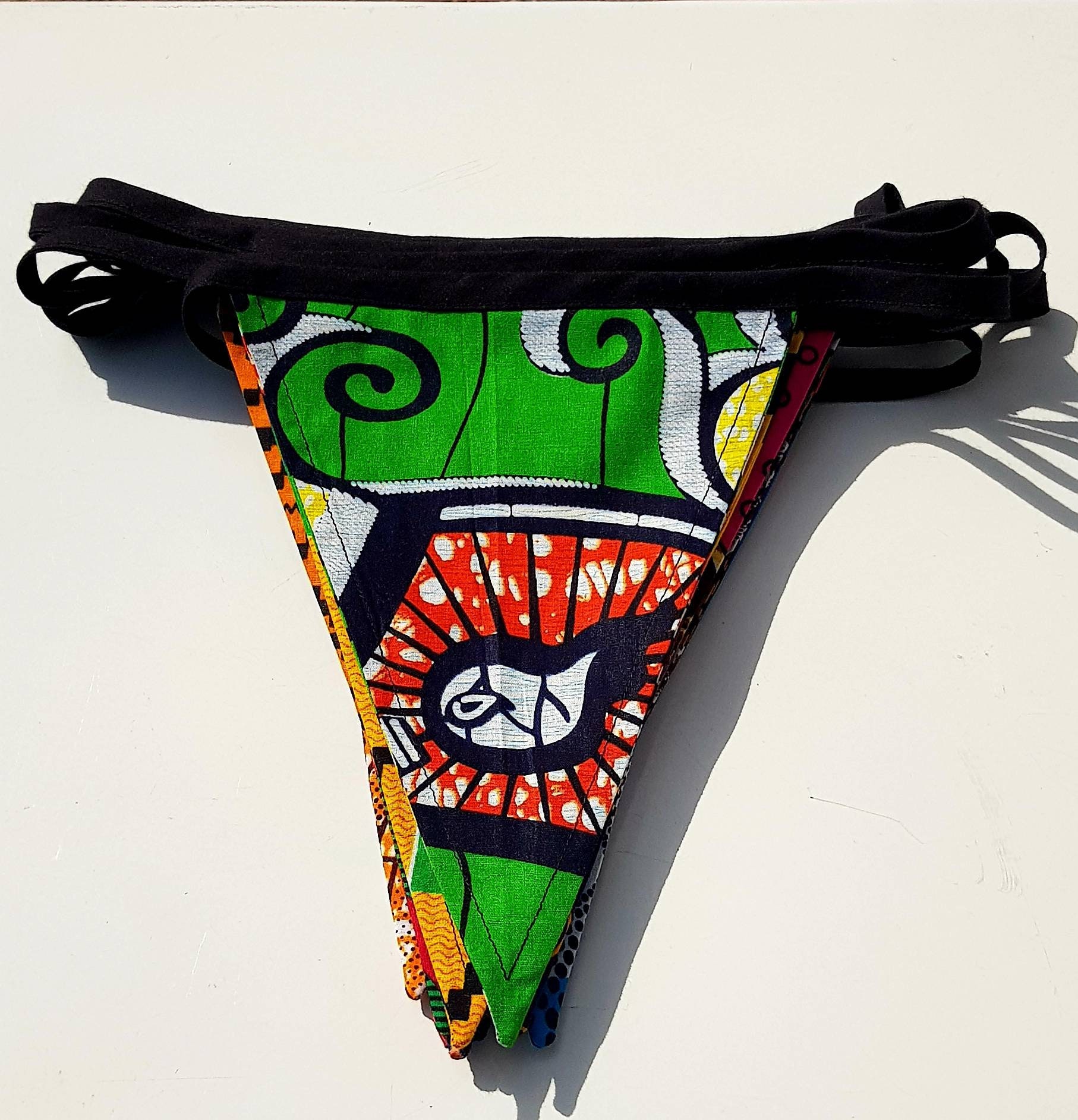 African Print Bunting - Etsy