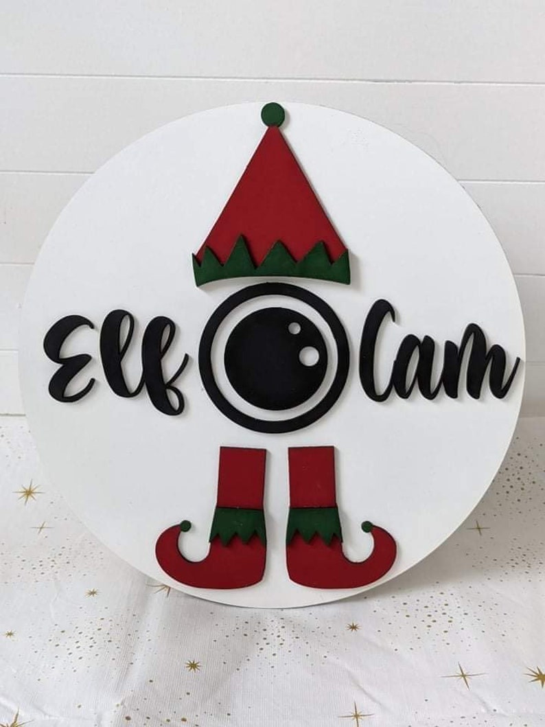 Elf Cam SVG Laser Cut SVG File Glow Forge SVG File Elf | Etsy