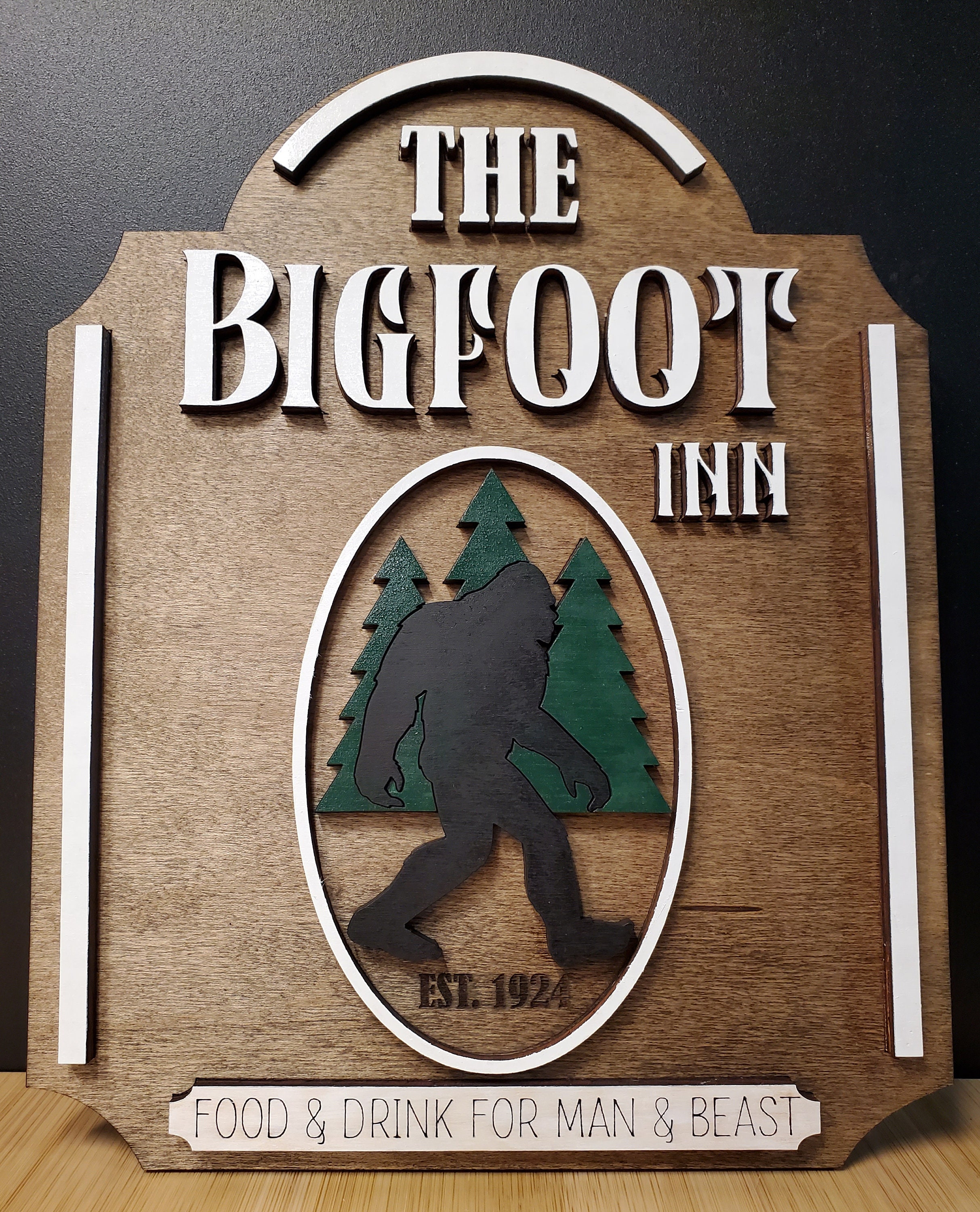 The Bigfoot INN SVG file Digital File Laser Cut File | Etsy