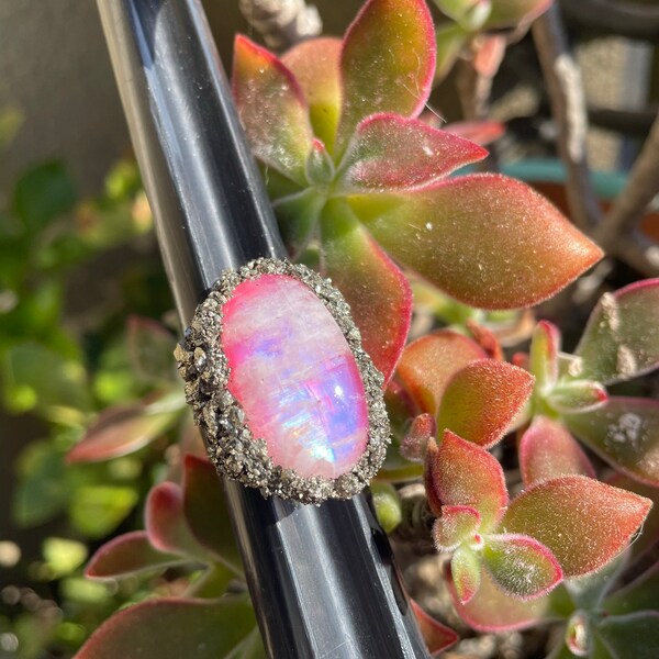Pink Moonstone - Etsy
