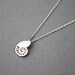 Turbo Charm Necklace Gold and Silver Shell of Turbo Necklace Dainty and ...