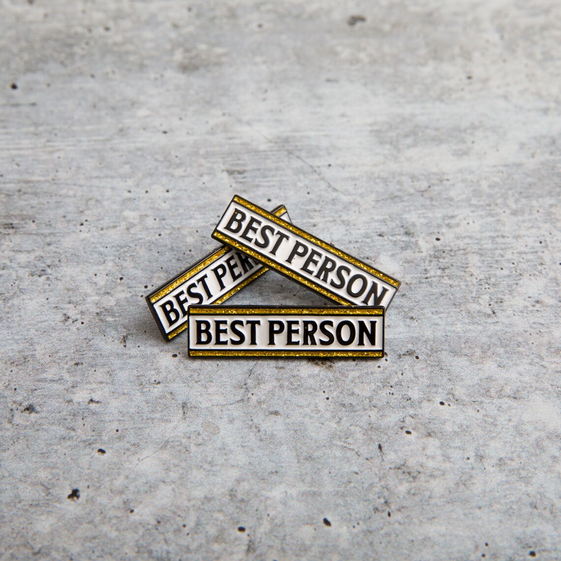 BEST PERSON lapel pin | Etsy