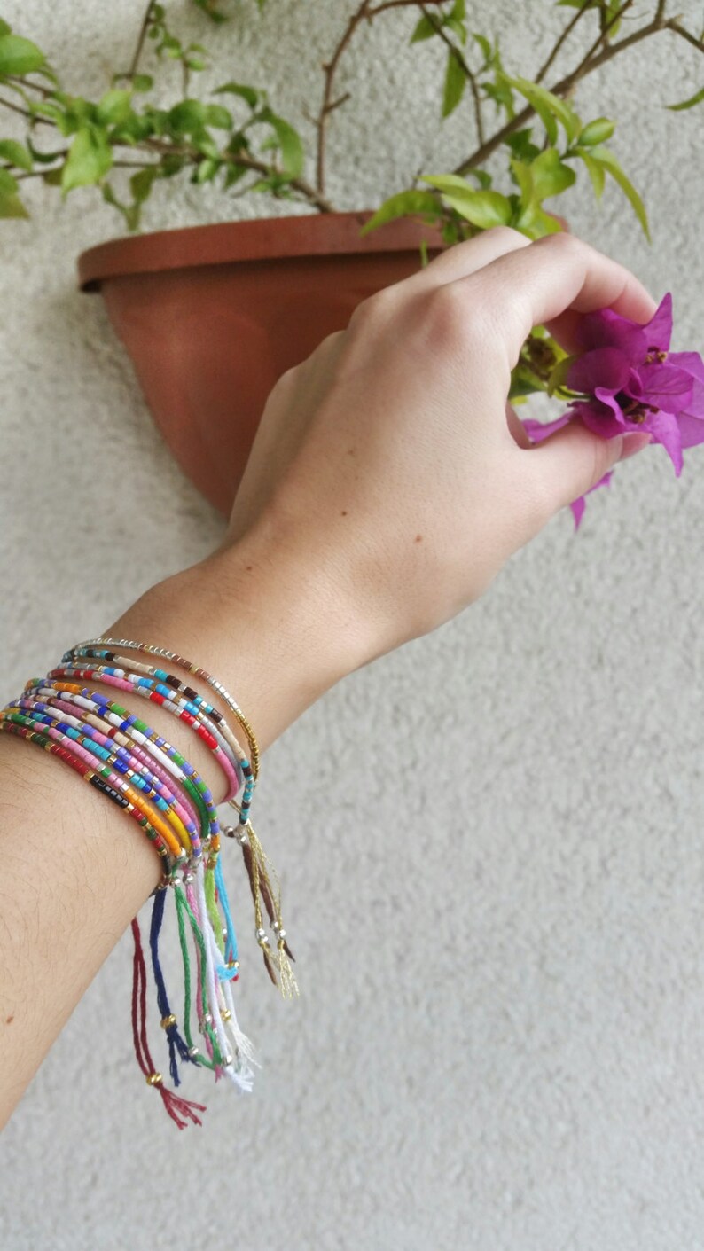 Customized Secret Message Bracelet Morse Code Minimalist Personalized ...