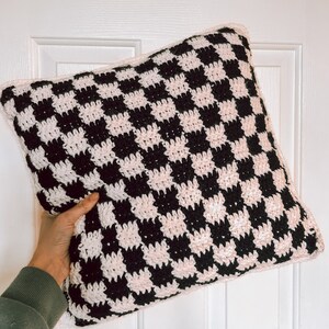 Crochet Pillow Pattern / Crochet Pillow / Crochet Throw Pillow ...