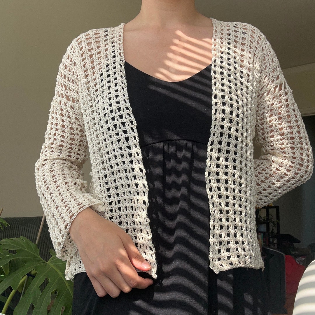 Crochet Pattern / Easy Crochet Cardigan / Beginner Crochet Cardigan ...