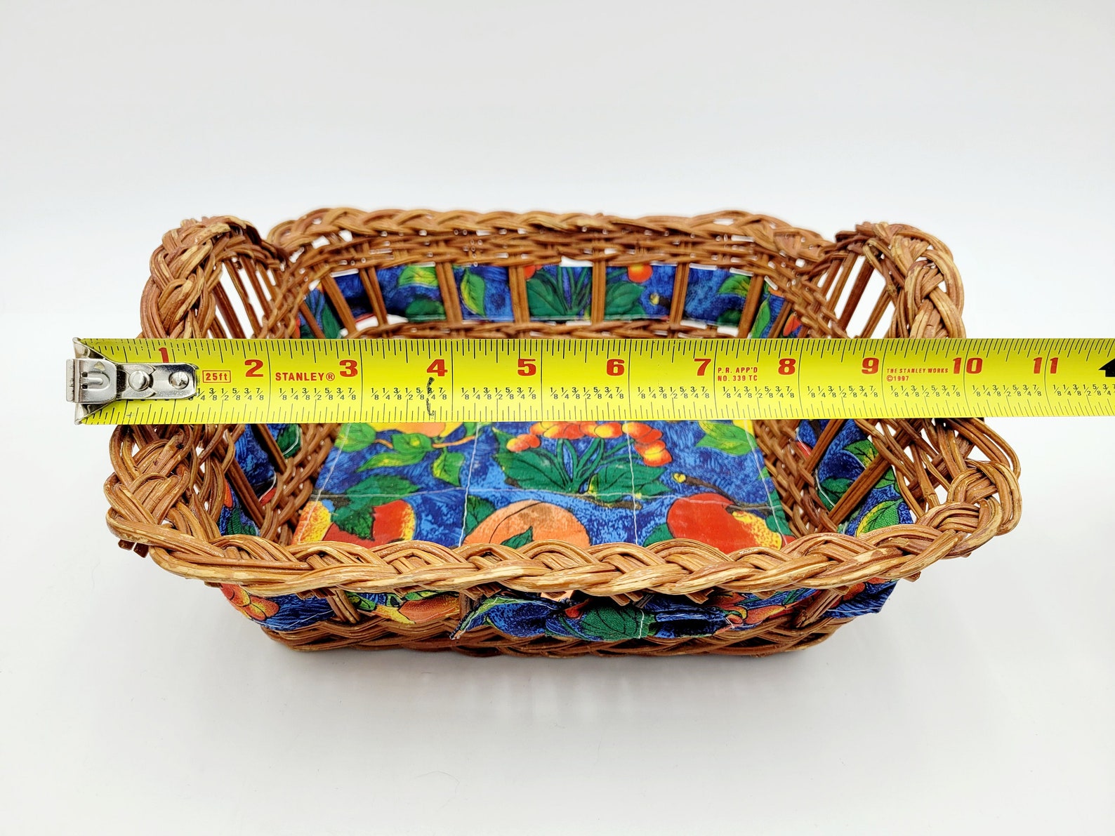 Vintage Fruit Basket Boho Eclectic Kitchen Decor Wicker - Etsy UK