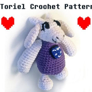 Undertale Crochet Toriel Amigurumi Pattern – Kawaii Crochet - Etsy
