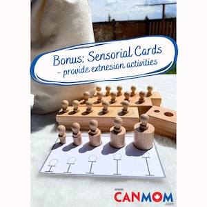 Montessori Knobbed Cylinder Blocks | Educational Preschool Learning ...