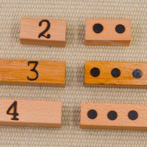 Montessori Personalized Number Puzzle / Preschool Math Learning Puzzle ...