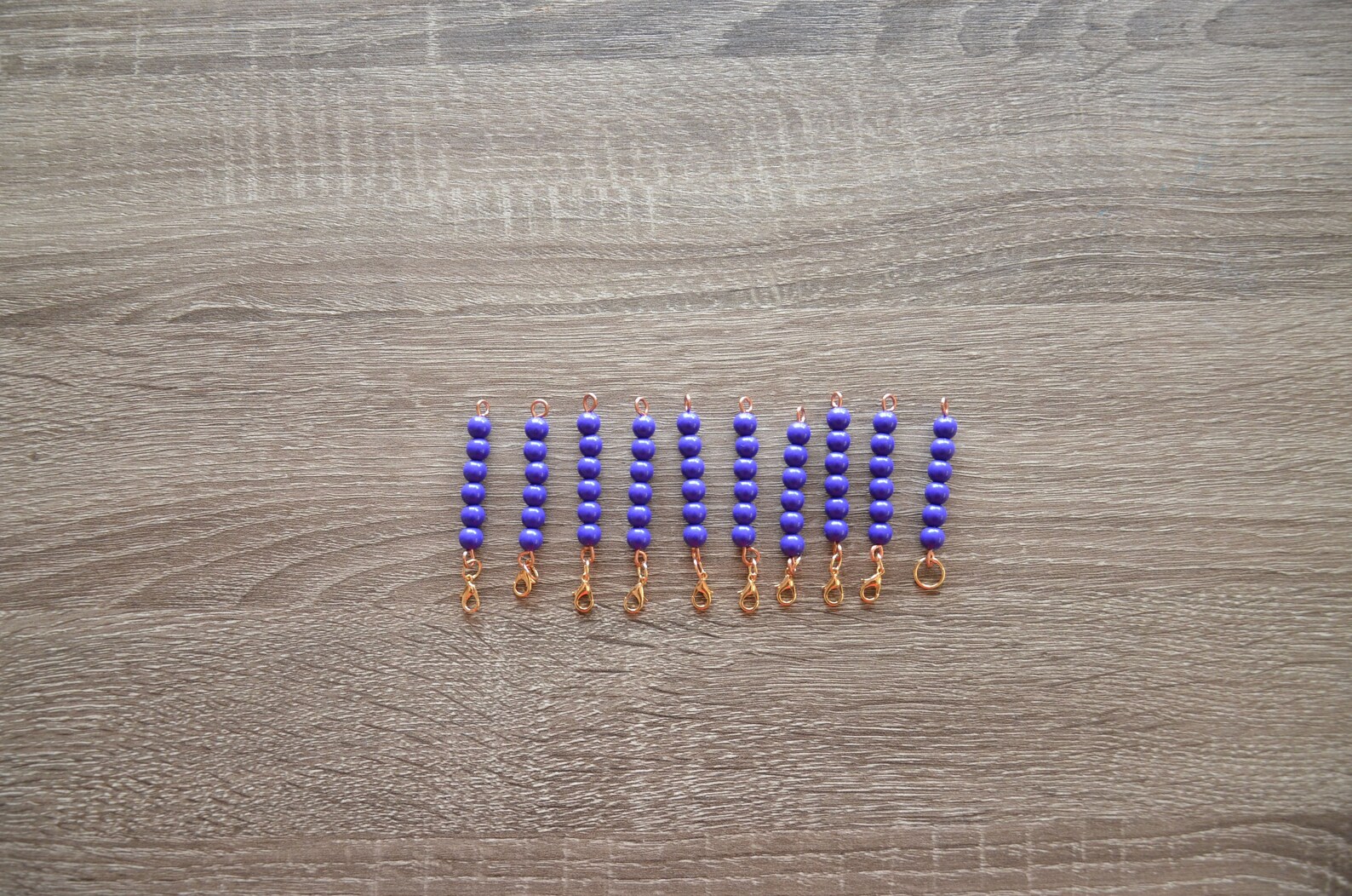 Montessori Color Bead Bar / Learning Number / Addition / | Etsy