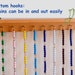 Montessori Skip Counting Chains With Custom Wooden Hanger / Math ...