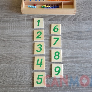 Montessori Double Digits Addition Math Game / 2 Digits Adding With ...