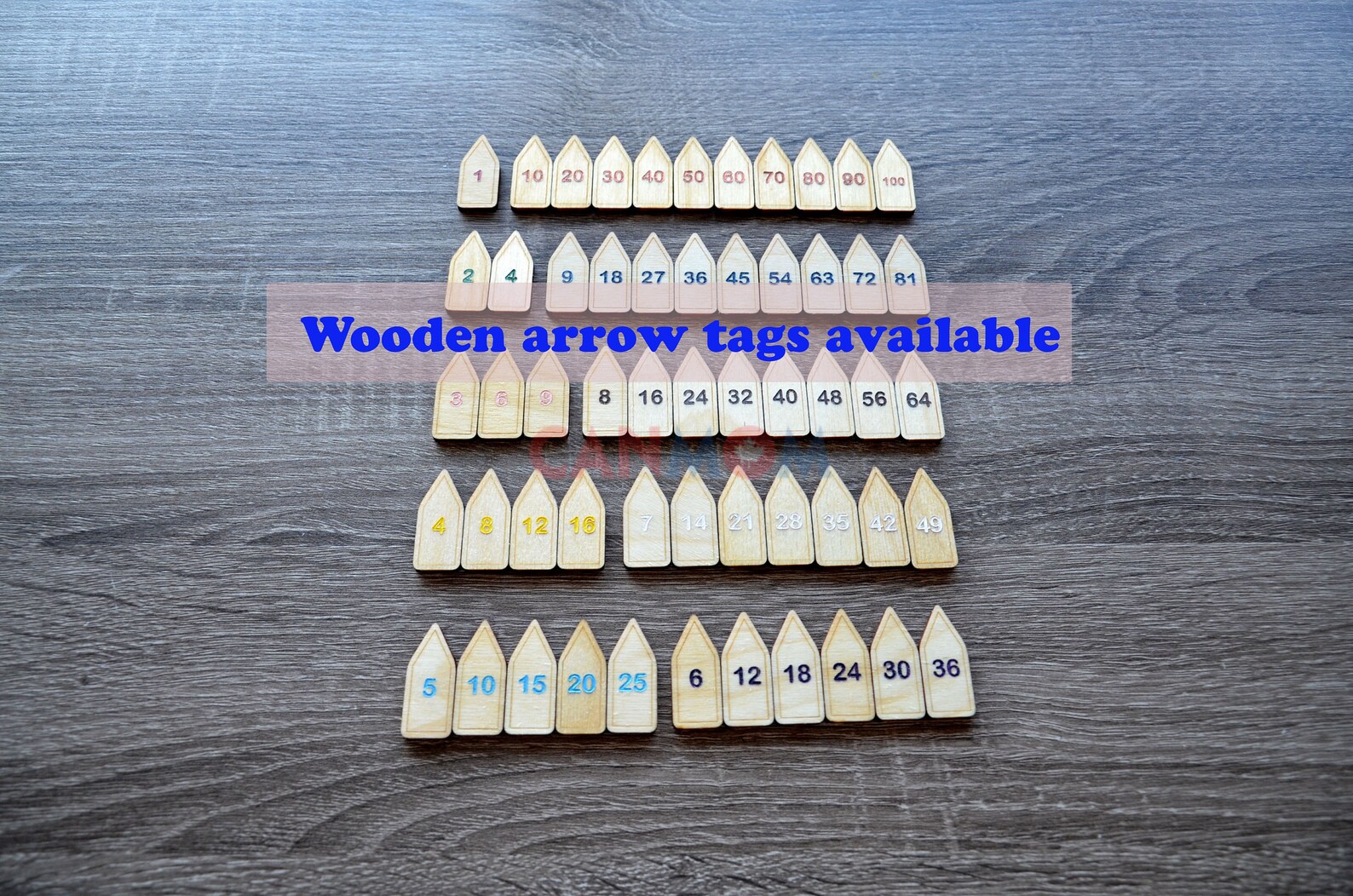 Montessori Short Bead Chains / Math Educational Learning | Etsy