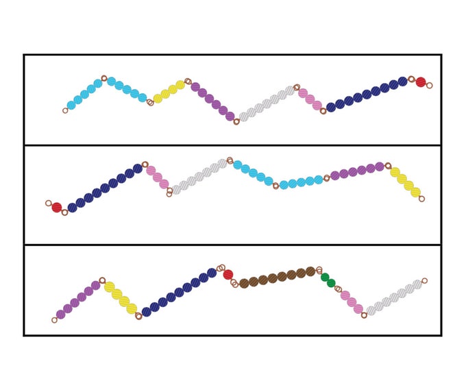 Montessori Multiplication Bead Chain Arrow Tags / Montessori Math ...
