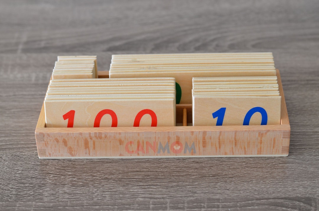 Montessori Wooden Number, Learning Toys | Montessori Toys | Montessori ...