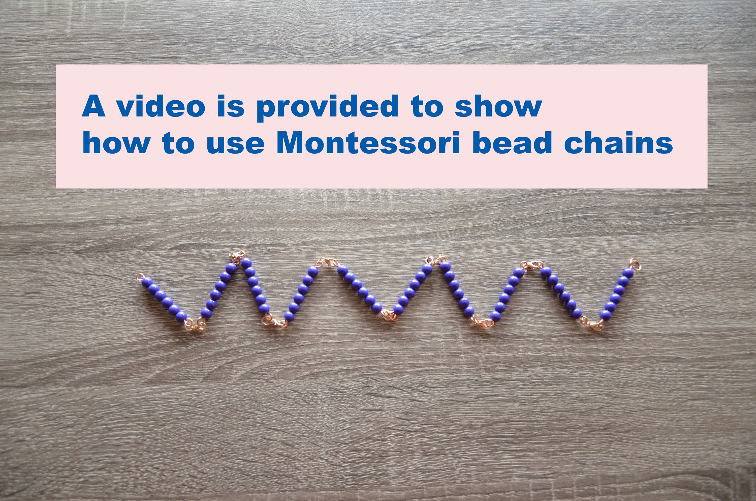 Montessori Color Bead Bar / Learning Number / Addition / Subtraction ...