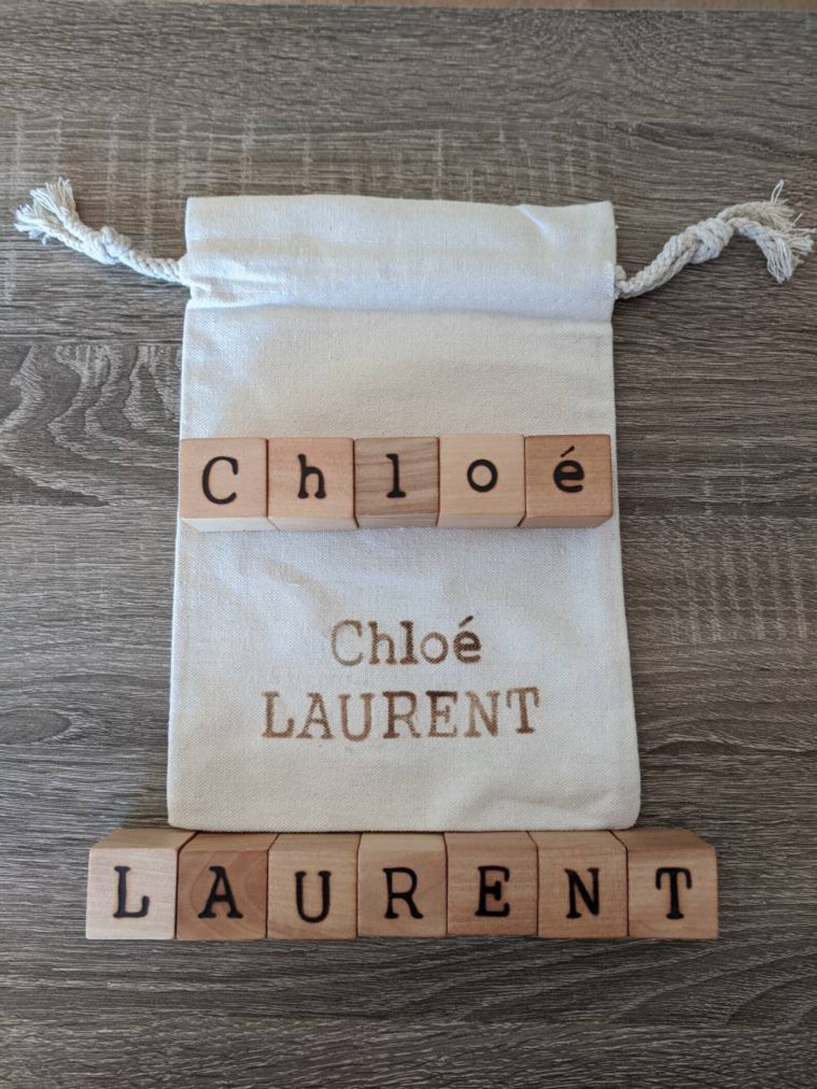 Personalized Wooden Name Blocks / Preschooler Learning Puzzle - Etsy Canada