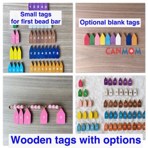 Montessori Short Bead Chains / Math Educational Learning - Etsy