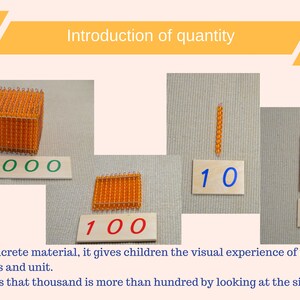 Montessori Math Learning Bundle / Montessori Toys / Fraction / Skip ...