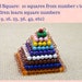 Montessori Colored Bead Set / Prep for Multiplication / Math Material ...
