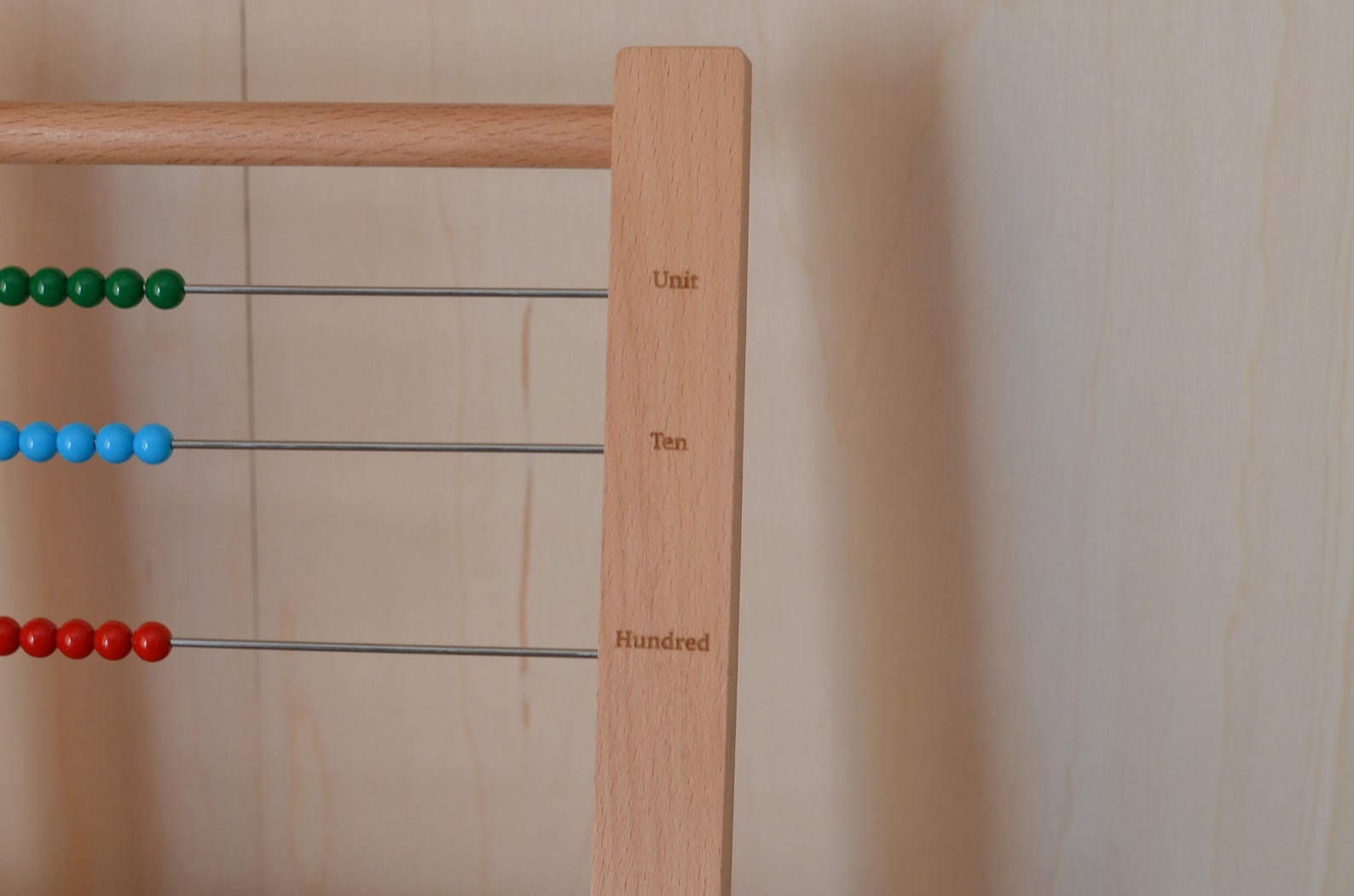 Montessori Small Bead Frame / Montessori Math Toys / | Etsy
