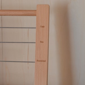 Montessori Small Bead Frame / Montessori Math Toys / Homeschool / Place ...