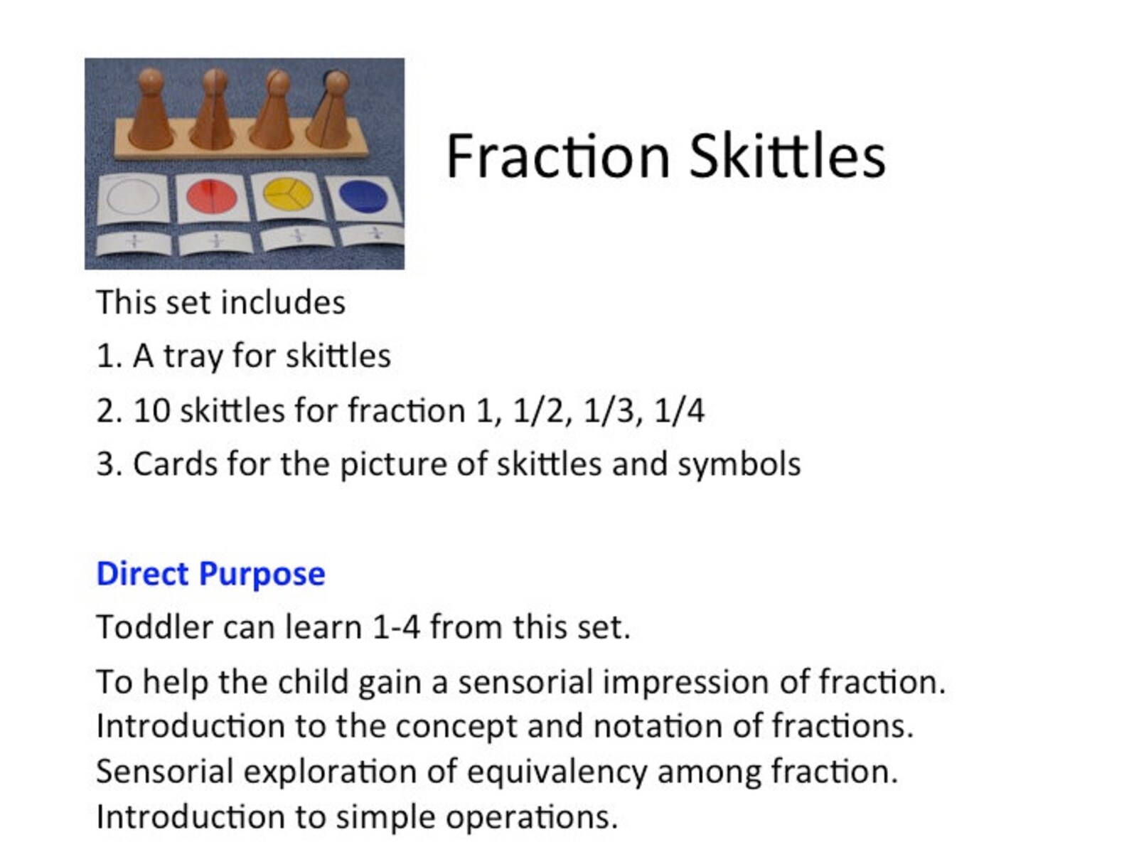 Montessori Fraction Learning Math Game With Wooden Dice | Etsy