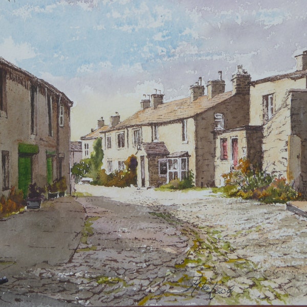 Line and Wash Art - Etsy