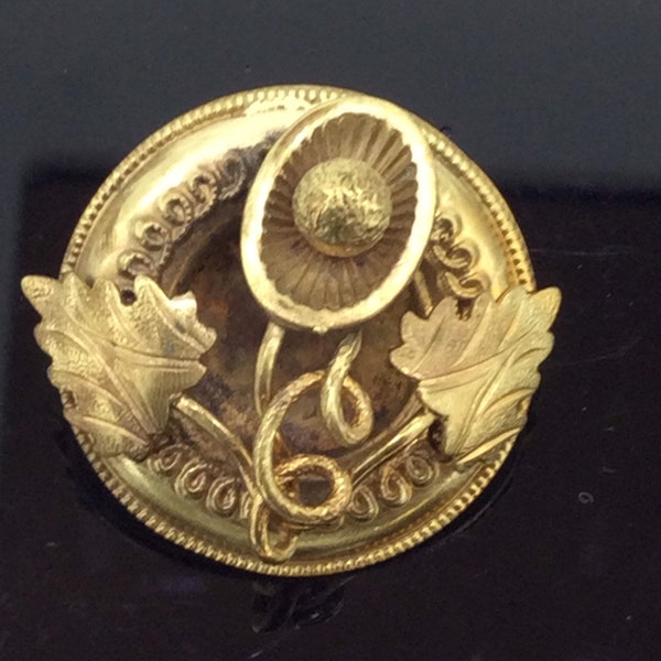 Pinchbeck Brooch - Etsy