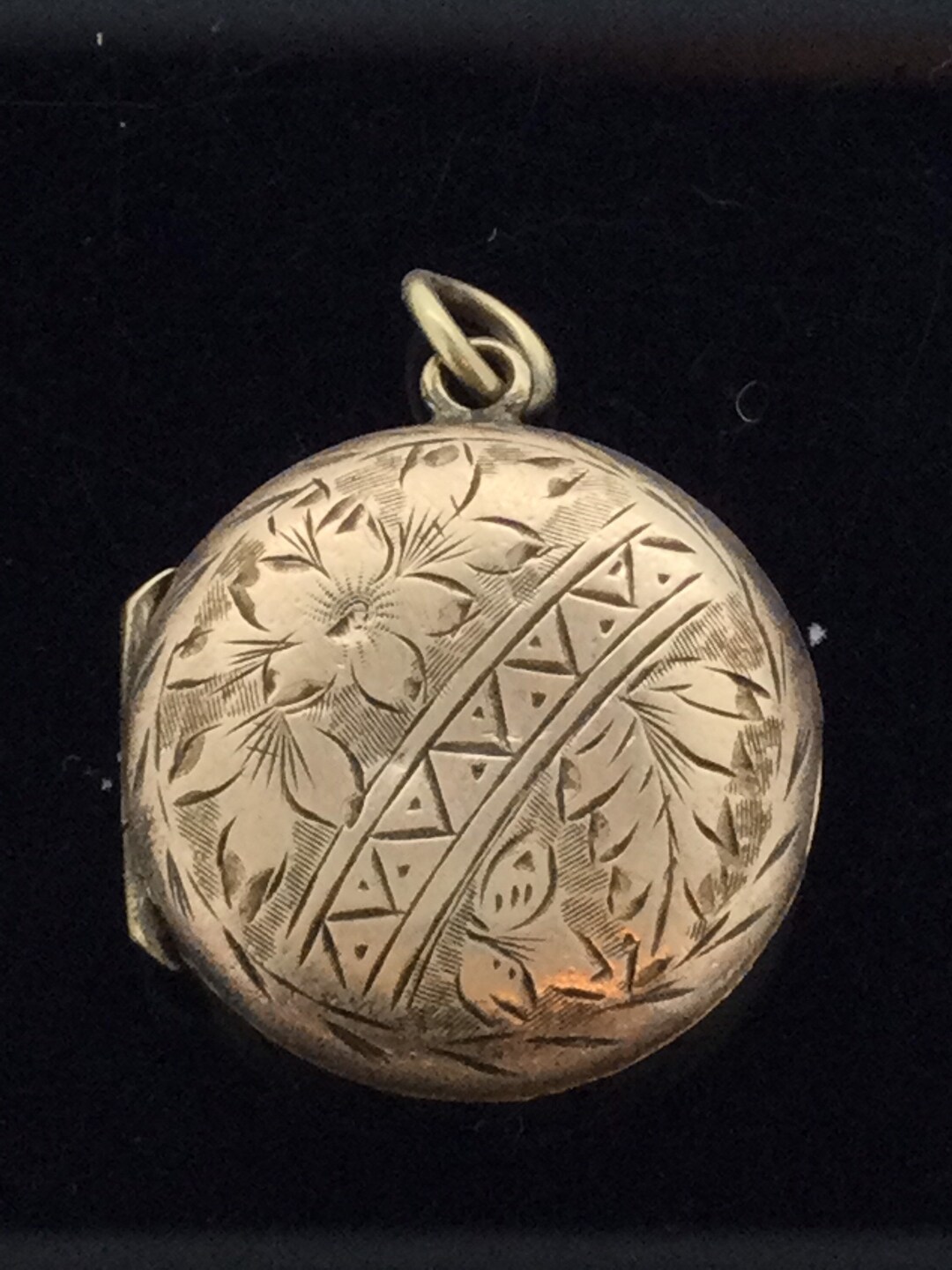 Antique Victorian Gold Cased Locket Pendant Engraved Patterns C.1900 - Etsy