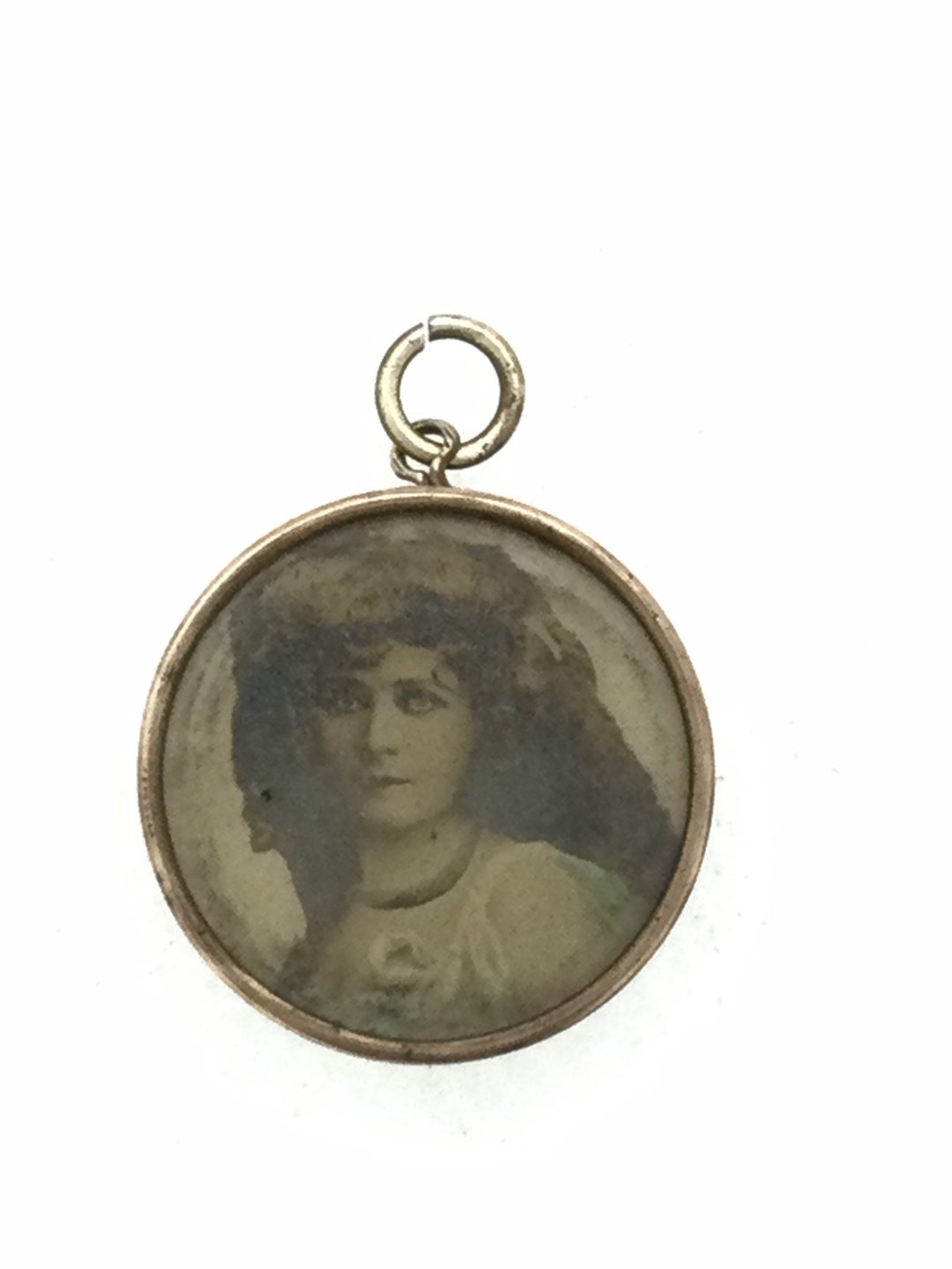 Antique Love Poem Gilt Pendant Locket Costume C.1915 - Etsy