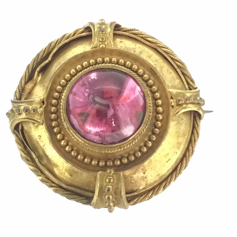 Pinchbeck Brooch - Etsy