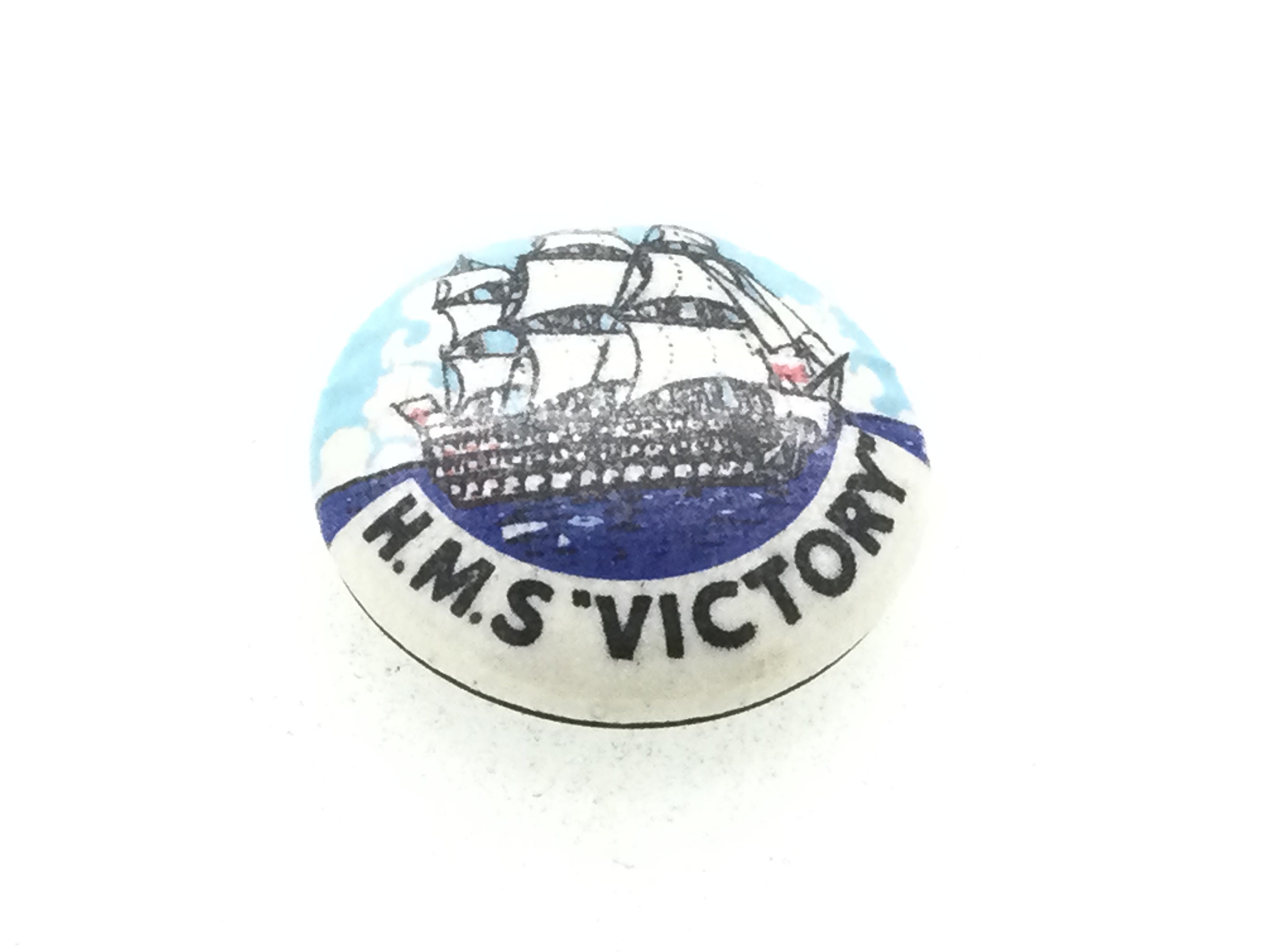 Collectable Badge Pin HMS Victory Ship - Etsy