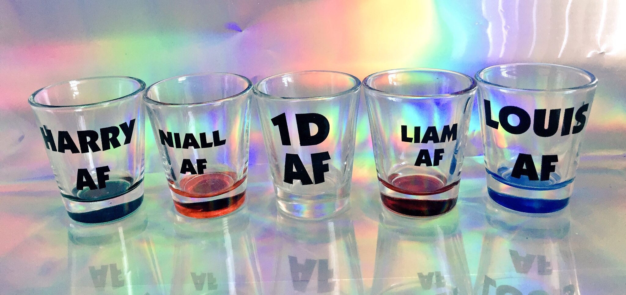 One Direction Glasses Case