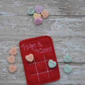 1 Hugs & Kisses Tic Tac Toe, Valentine's Gift, Class Gift, 1 Tic Tac ...