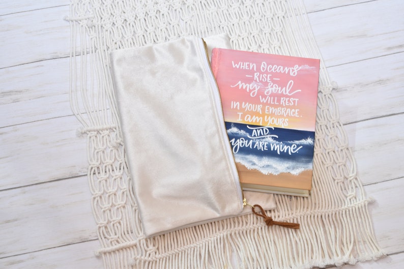 Hand Painted Bible Pink Beach scene Personalized Keepsake | Etsy