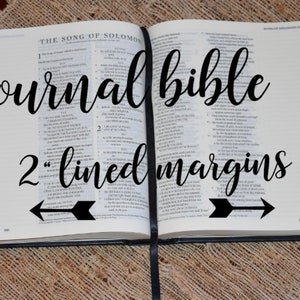 Hand Painted Bible, Blue Roses, Personal Bible, Personalized Keepsake ...