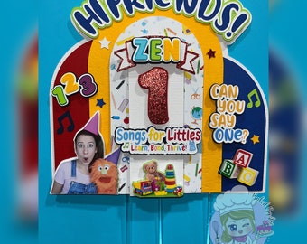 Ms Rachel Inspired Cake Topper / Ms Rachel Party / Miss Rachel - Etsy