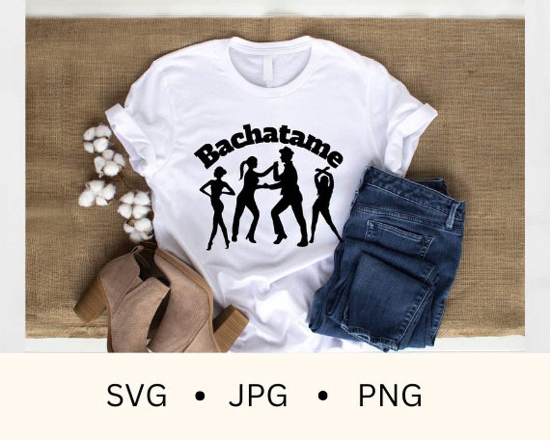Bachata Dancer Svg, Bachatame, Let's Dance Bachata Party, Bachata ...