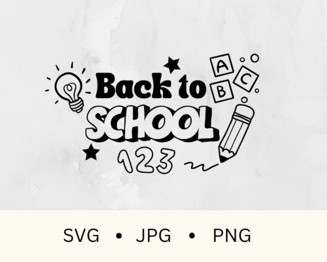 Back to School Design Svg for T-shirt, New Student Svg, Fun School ...