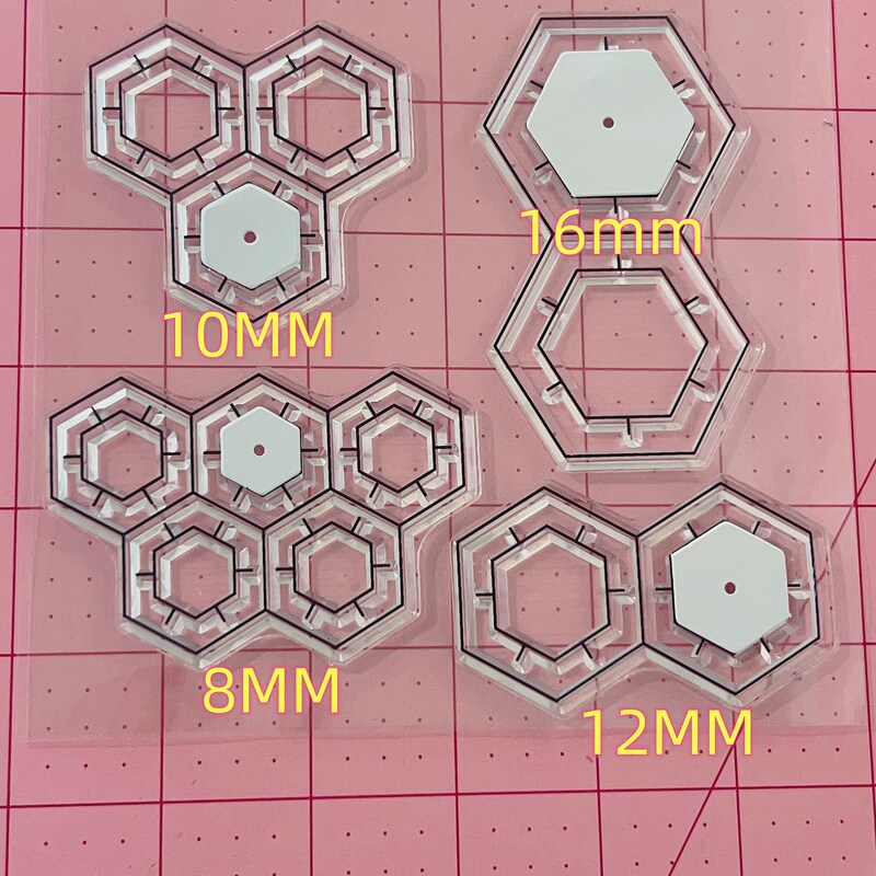 Hexagon Stamp - Etsy