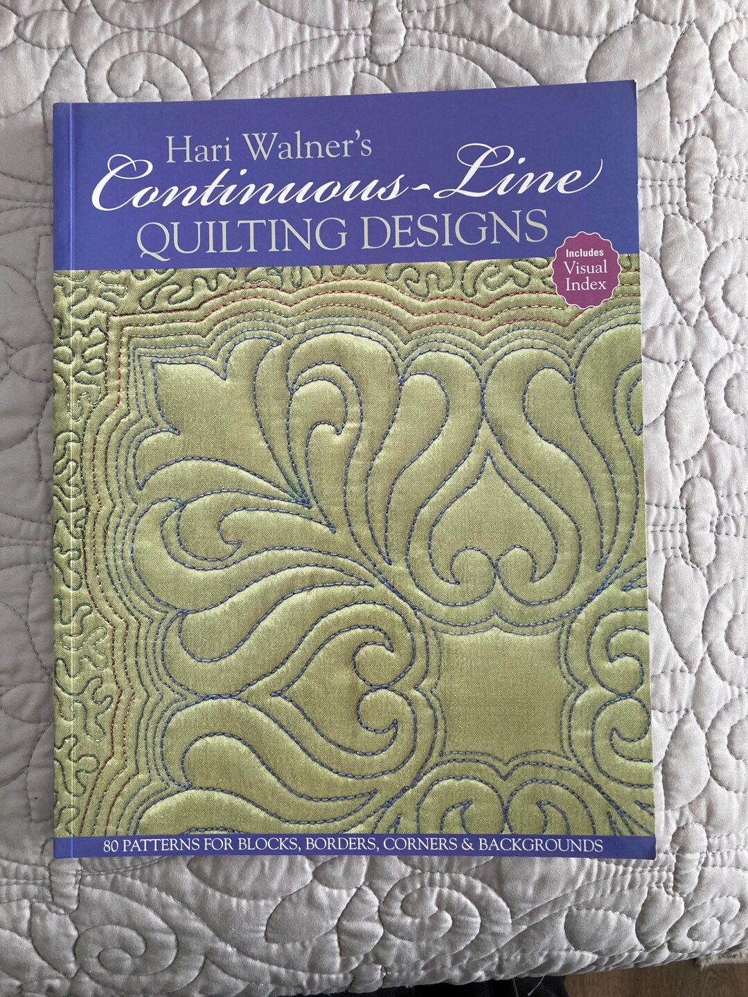Continuous Line Quilting Designs Quilting Quilt Book by Hari Walner - Etsy
