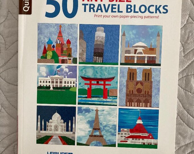 50 Any-size Travel Blocks Quilts Book - Etsy