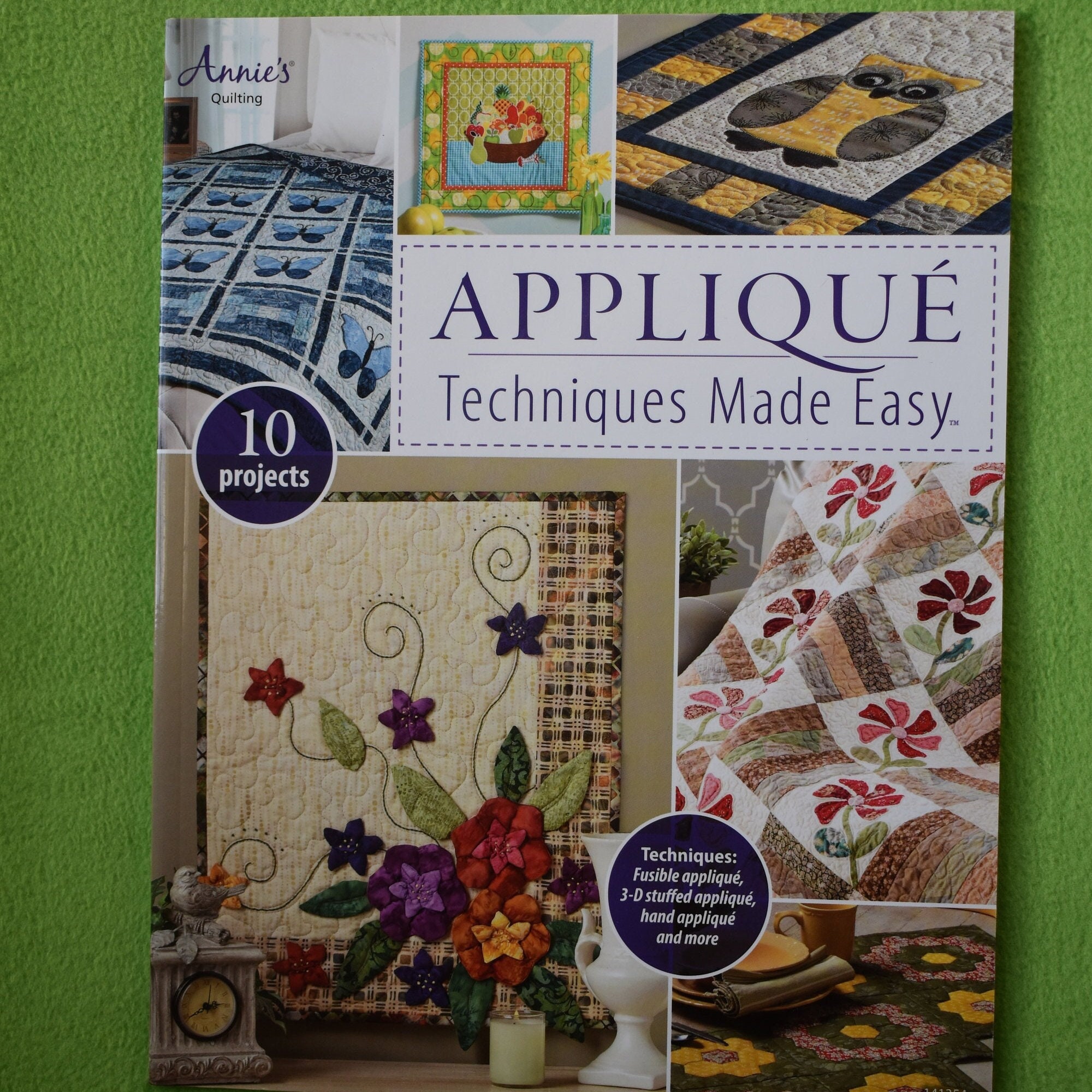 Appliques Techniques Made Easy Quilt Book - Etsy
