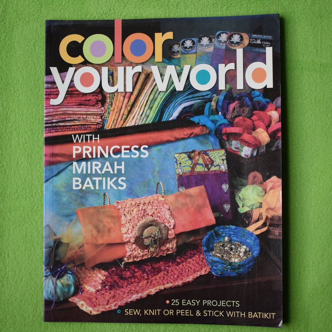 Color Your World With Princess Mirah Batiks - Etsy